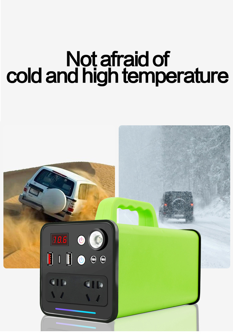 Outdoor Energy Storage Power Supply 350w Large Capacity Portable Mobile ...